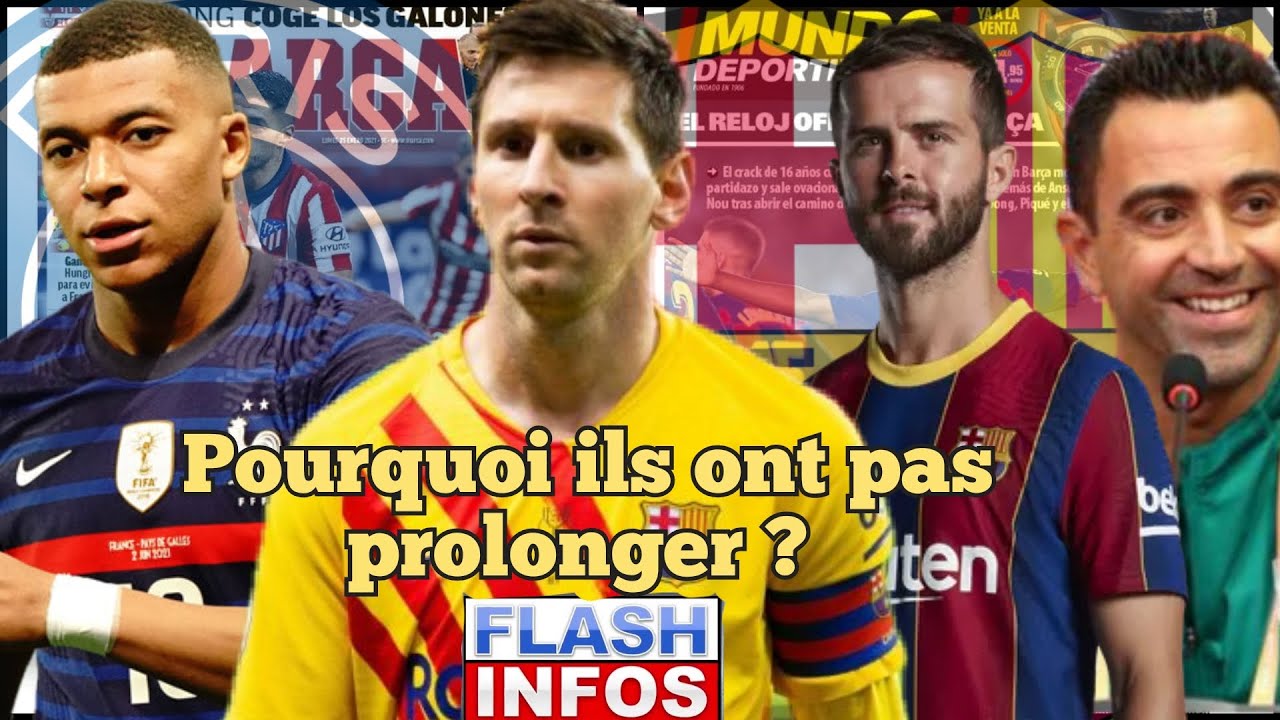 Mercato: Le retard de la prolongation de Messi, la raison de non ...