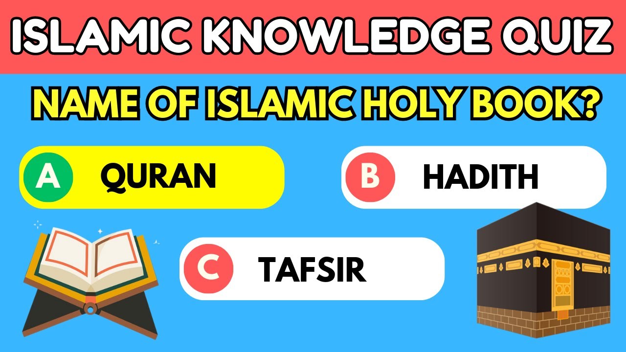 ISLAMIC General Knowledge Quiz (No Music) | Islamic Quiz - YouTube