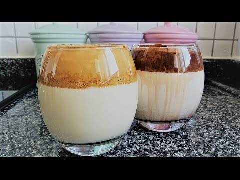 Yeni Trend Dalgona Kahve Tarifi-2 çeşit meşhur Tiktok Dalgona Kahve -Dalgona Coffe Recipe at Home