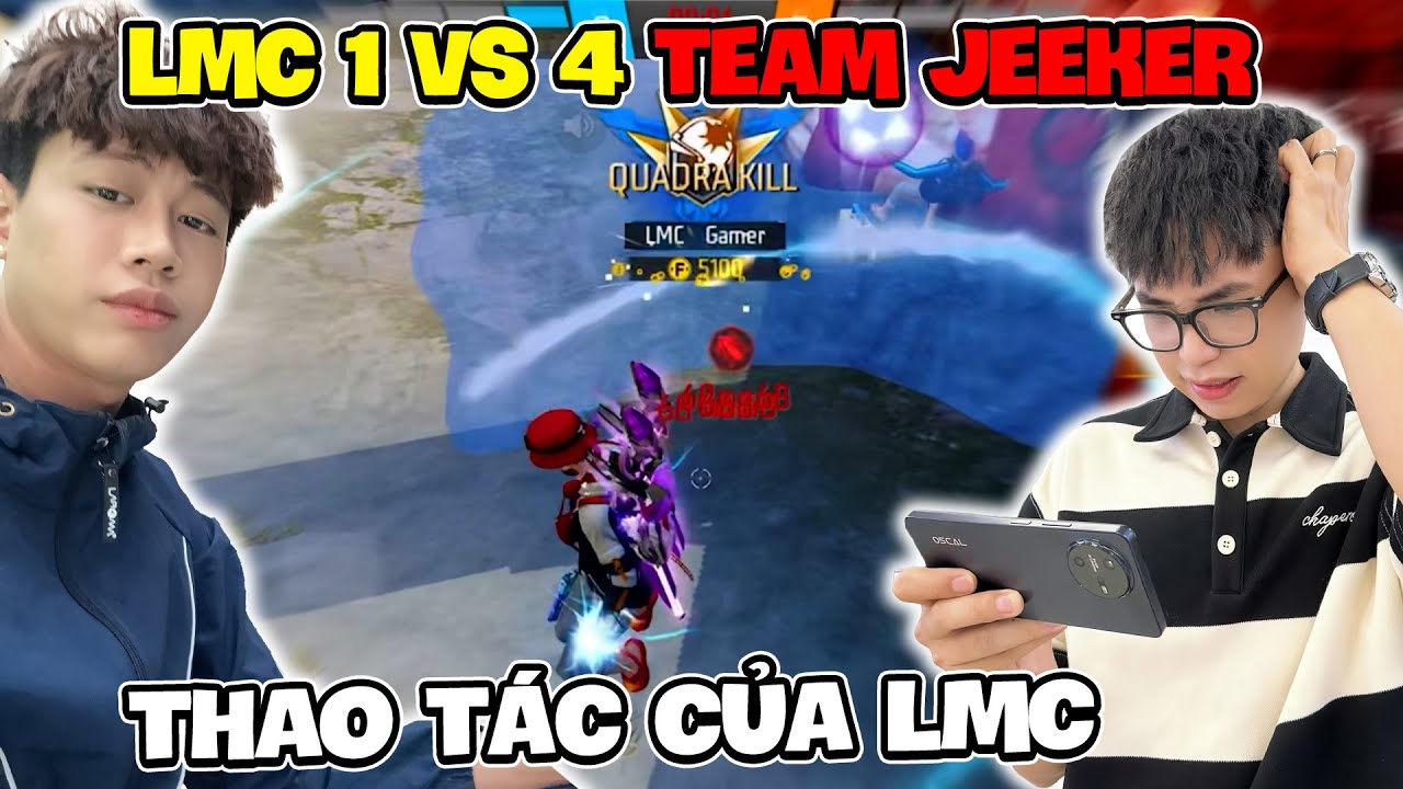 LMC Bắn One Shot 1 Cân 4 Team Jeeker !!! - YouTube