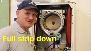What S Inside A Glow Worm Easicom 24 Combination Boiler Full Strip Down ...