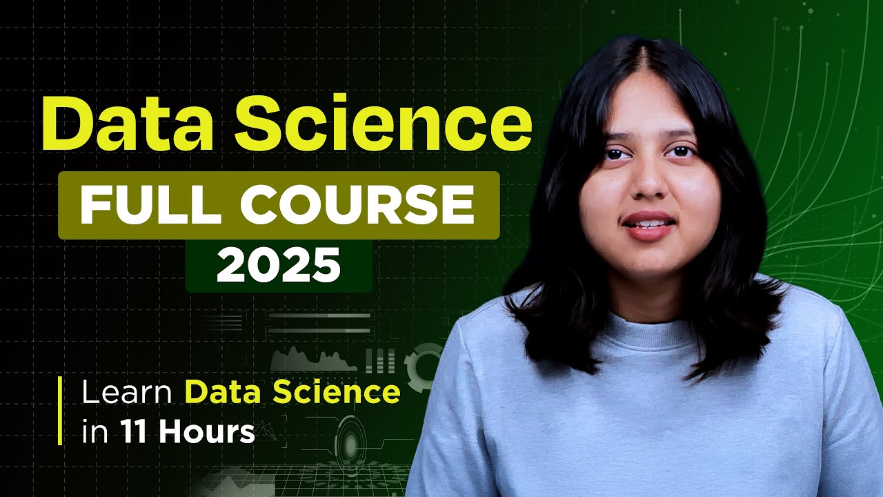 Data Science Full Course for Beginners 2025 | Intellipaat #shorts - YouTube