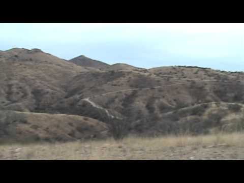 View from campsite by Mexico- south of Arivaca, Arizona - YouTube