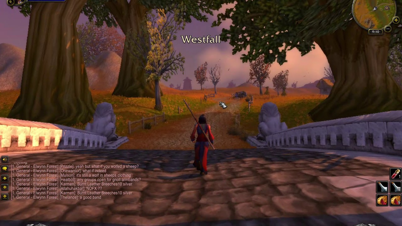 WORLD OF WARCRAFT CLASSIC: On the way to westfall - YouTube