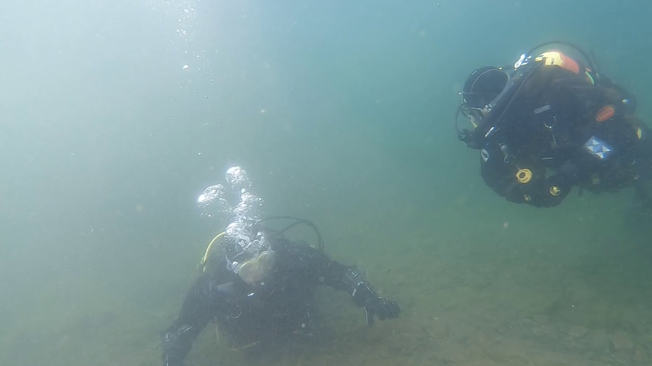 Drysuit training & Tour of Preston Hill Quarry - YouTube