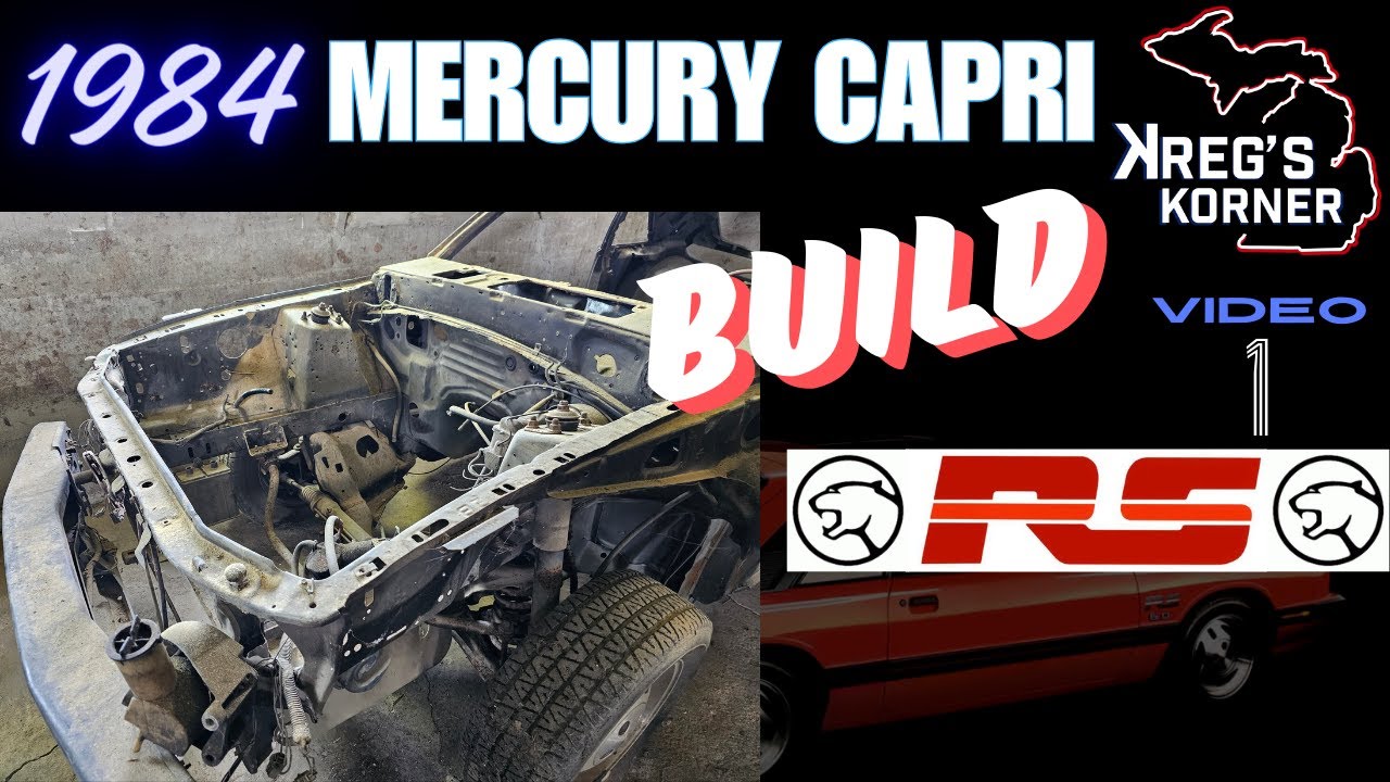 START ON A NEW/OLD PROJECT. 1984 MERCURY CAPRI RS. Video 1 #foxbody ...