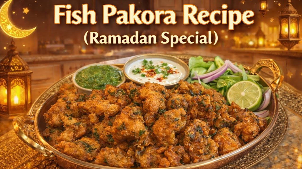 Fish 🐟 Pakora Recipe || Ramadan Special Crispy Fish Bites # ...