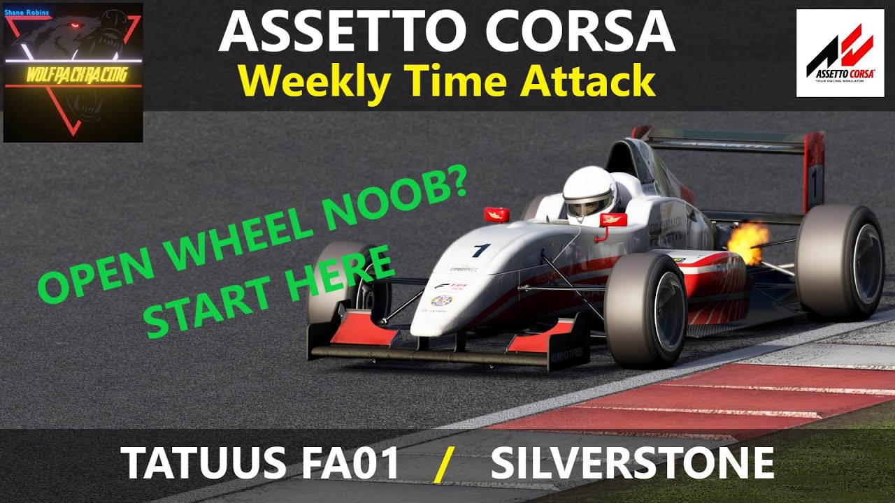 OPEN WHEEL NOOB! Start here/Tatuus FA01/Silverstone International ...