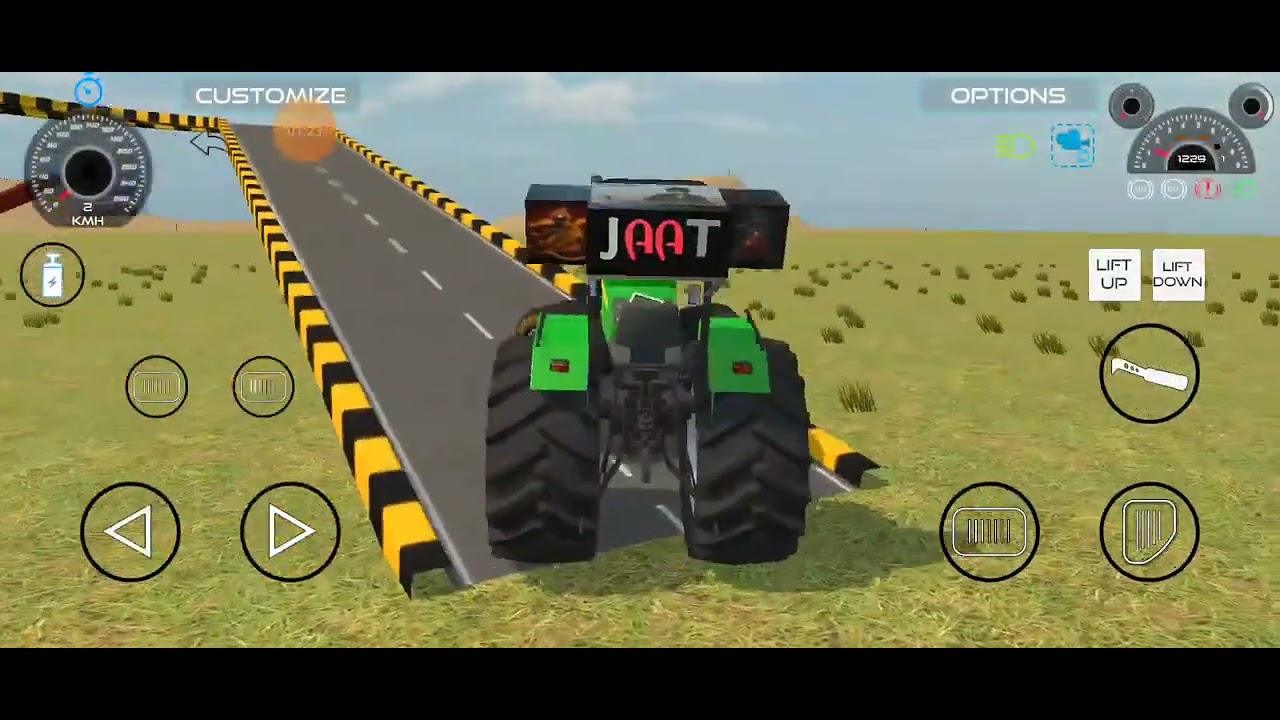 Jondear Full Power💪control across The track 😱ll 3 Time Challange 😱ll ...