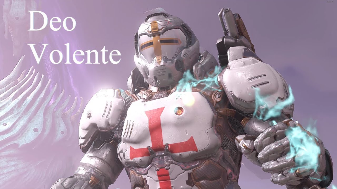 Crusader Slayer vs A More Aggressive Dark Lord (Doom Eternal) - YouTube