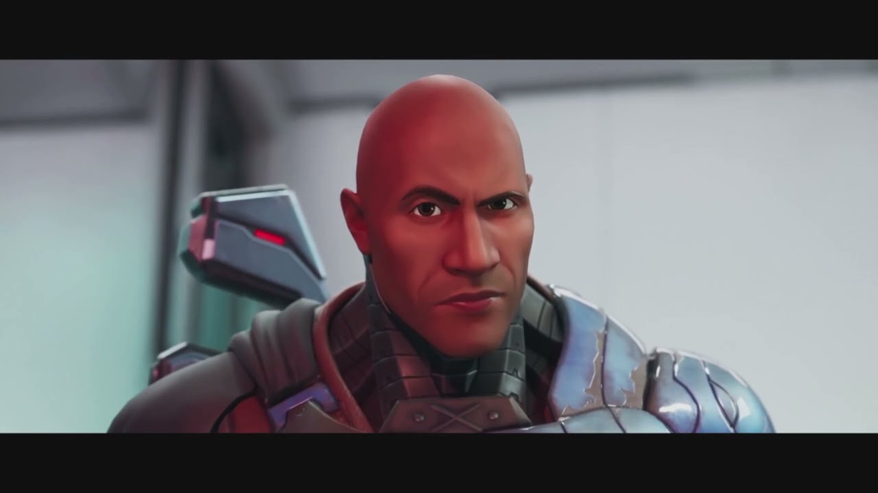 The Rock Fortnite - YouTube
