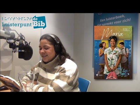 Sali Haidara leest 'Maria 2' in voor Luisterpunbibliotheek | #LikeMe ...