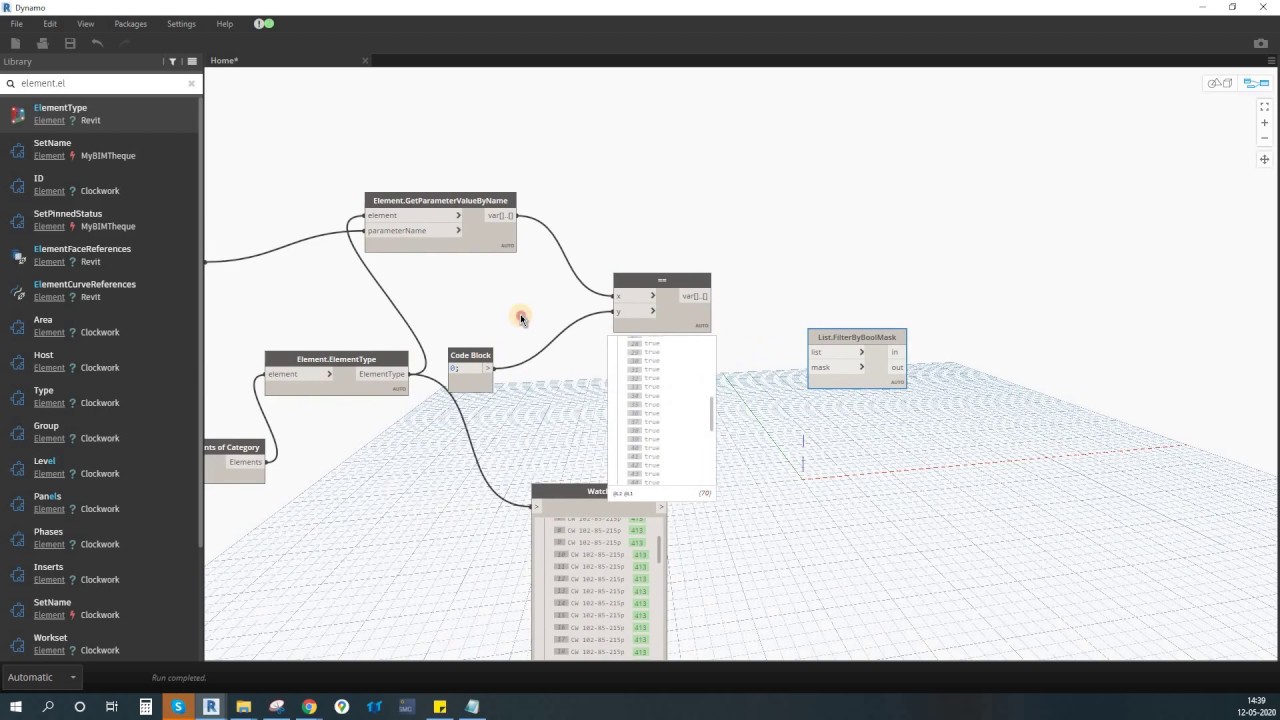 Revit Dynamo: Interior wall top offset as per floor thickness by Dynamo ...