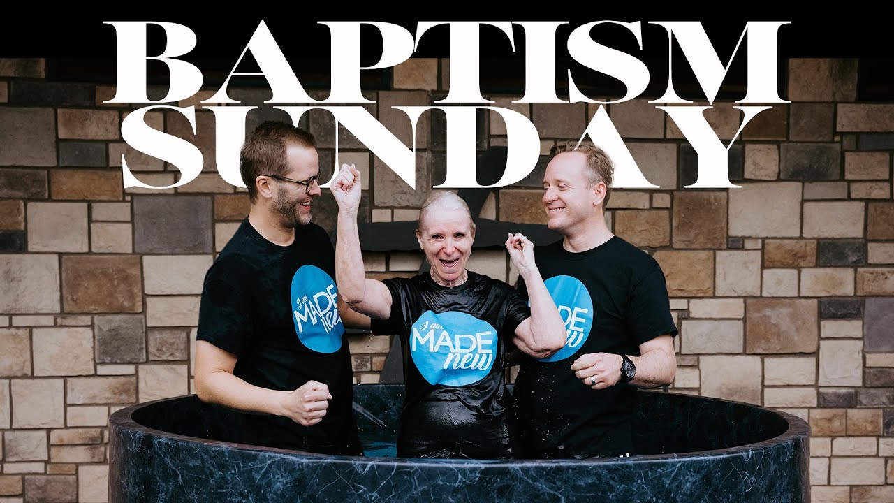 Baptism Sunday - Pastor Jared Moore - YouTube