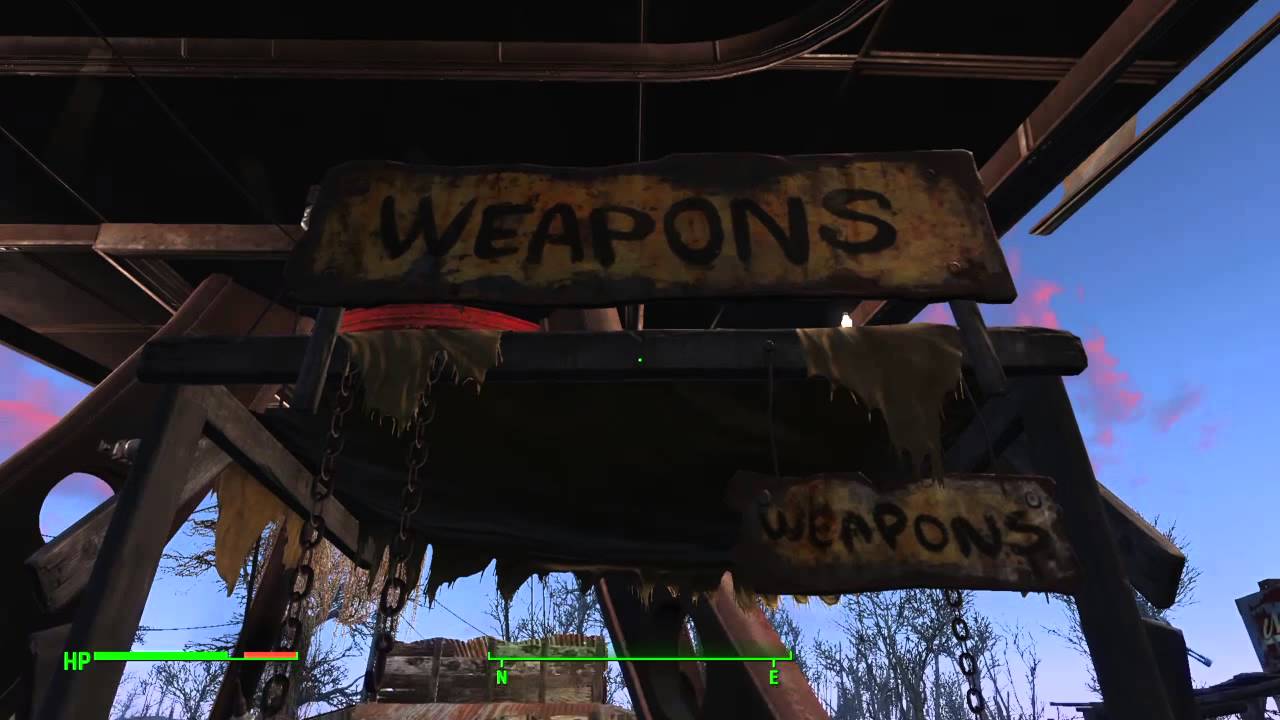 Fallout 4: Virtual tour - Red rocket station - YouTube