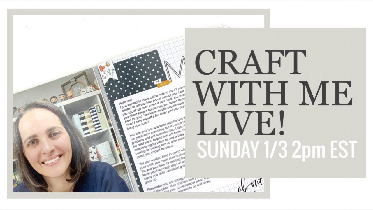 🔴Live Craft With Me 2021 | Me, Myself & I Project - YouTube