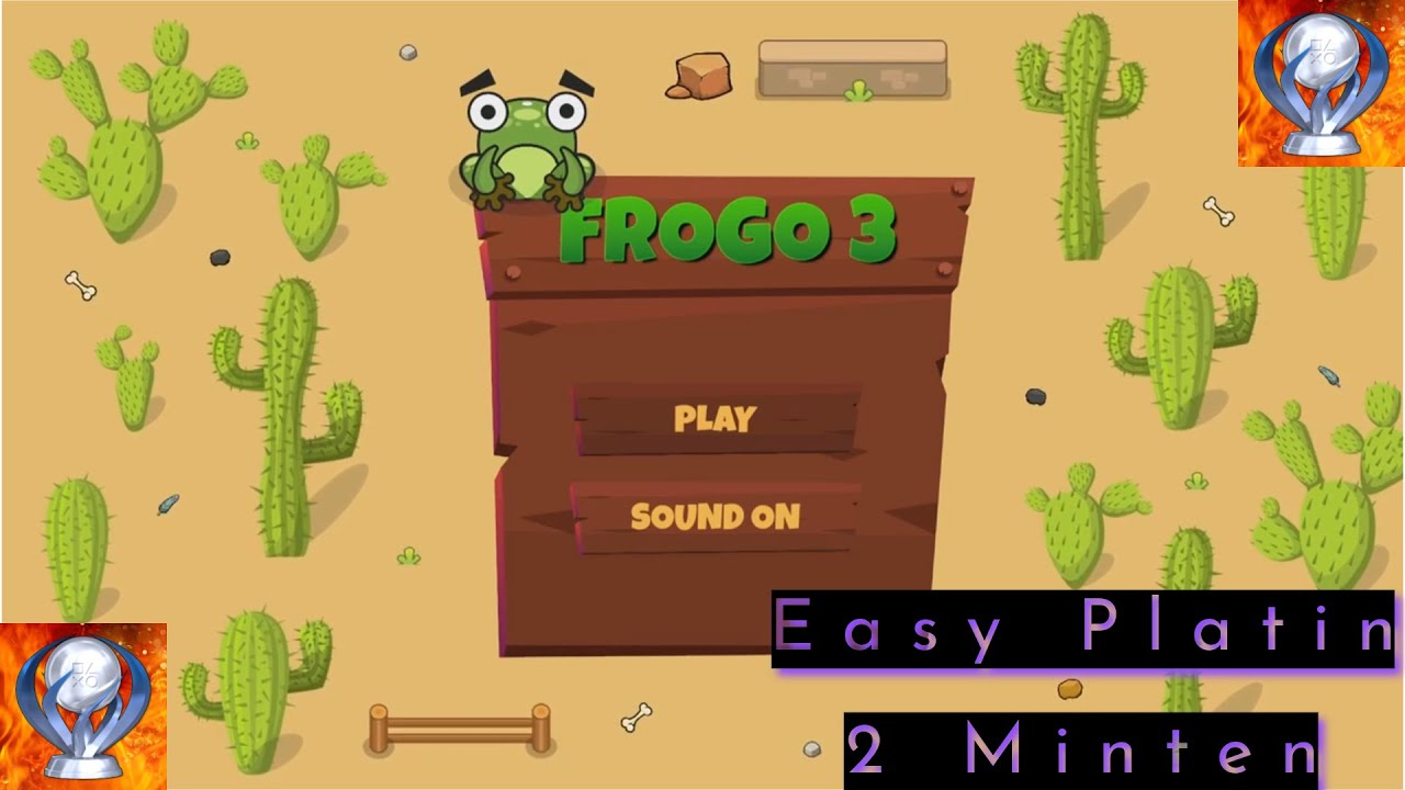 Frogo 3 | Easy Platin Walkthrough | Trophy & Achievement Guide - YouTube