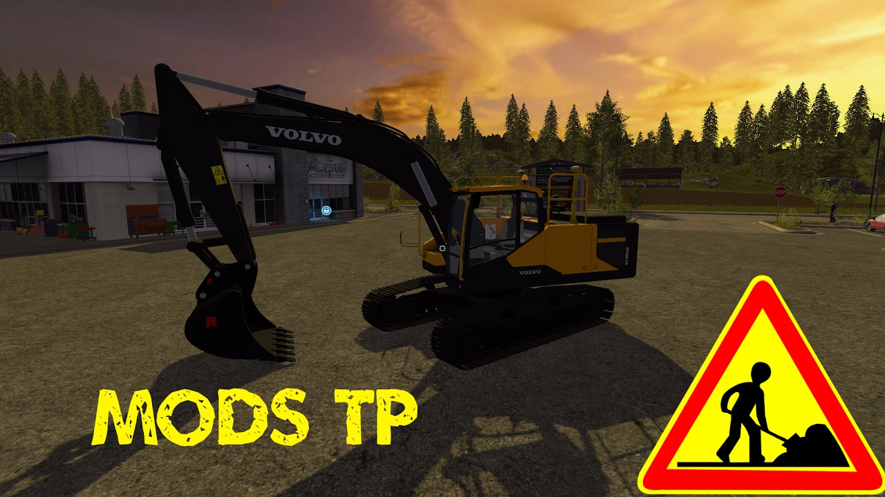 [FS 17] MODS VOLVO EC300E - YouTube