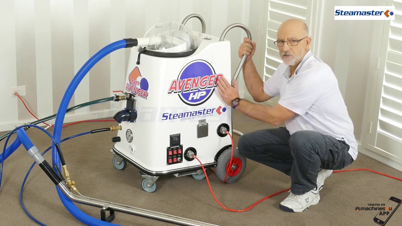 Avenger HP Carpet, Upholstery,Tile&Grout Cleaning - YouTube