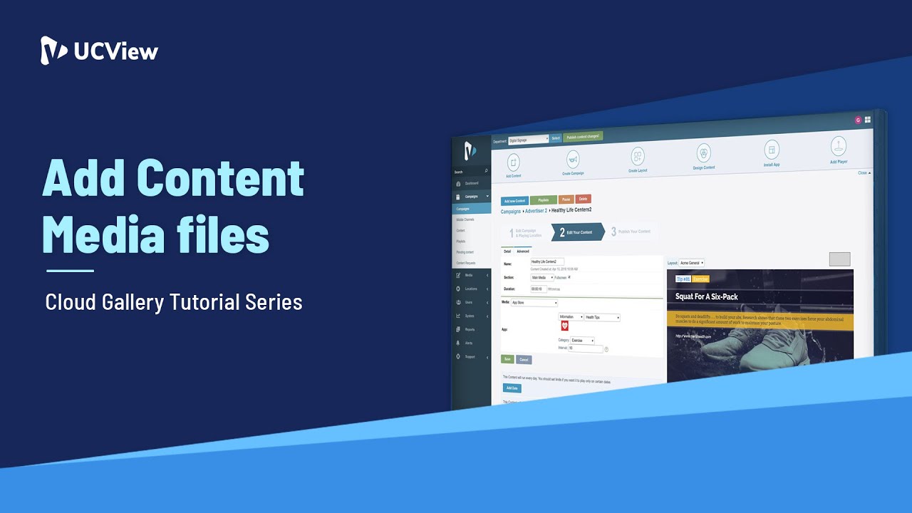 Add New Content (media files) - YouTube
