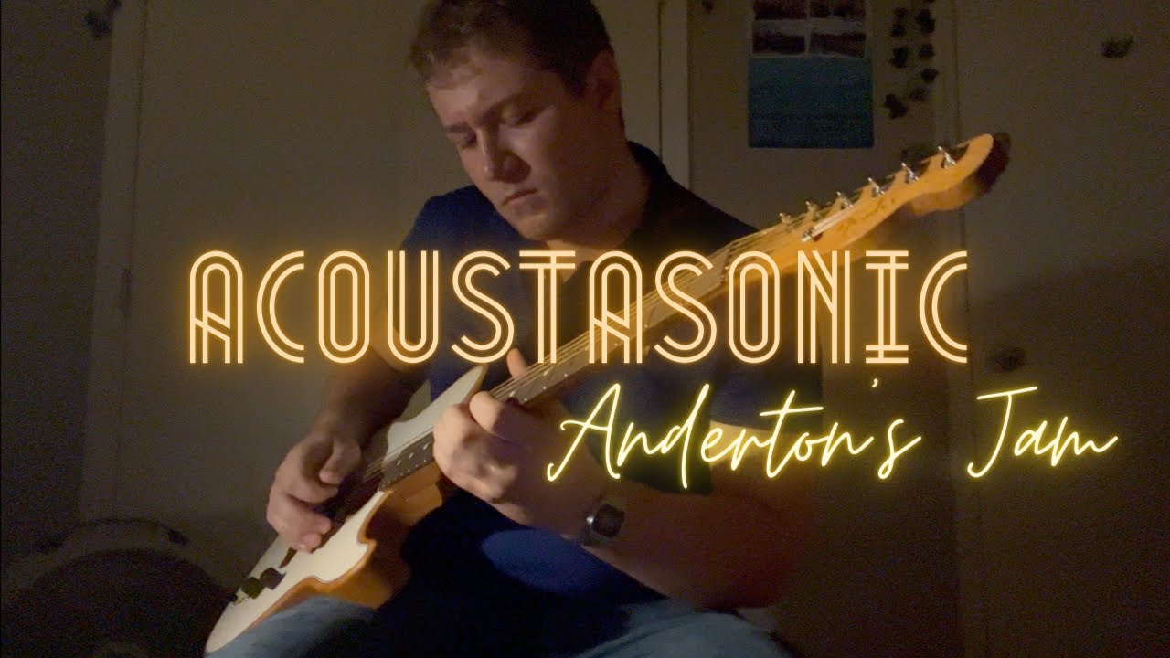 Chris Bends - Anderton's Fender Acoustasonic Loop Jam! - YouTube