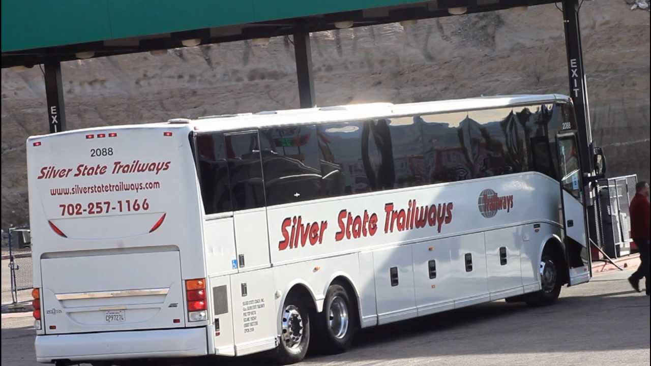 Silver State Trailways Bus ~ spotted Kingman Arizona - YouTube