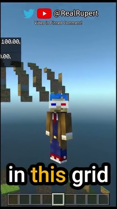 What happens at the World Border in Minecraft Bedrock? - YouTube