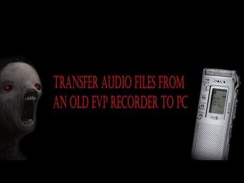 Simple Tutorial about how to transfer audio files from an old EVP ...