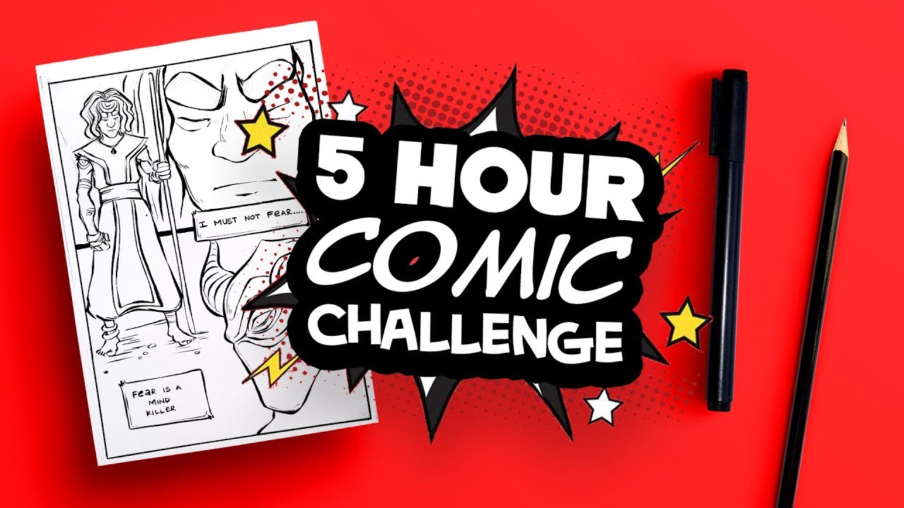 MAKING A COMIC IN 5 HOURS! - YouTube