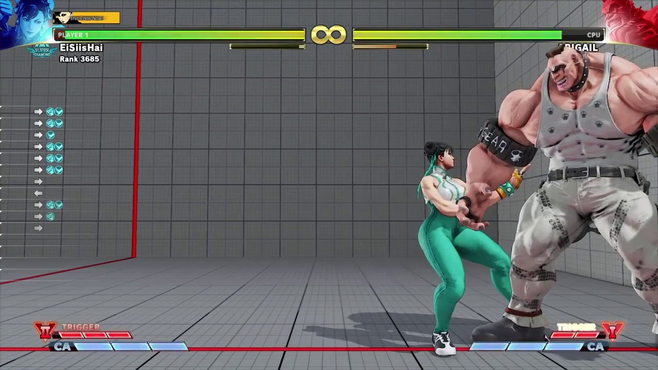 Chun-li corner throw loop - YouTube
