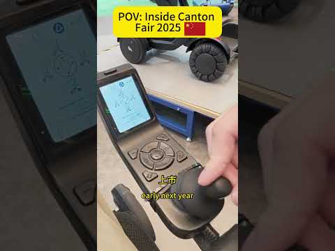 Wheelchairs that can go up and down stairs #cantonfair2025  #china #electric-wheelchair