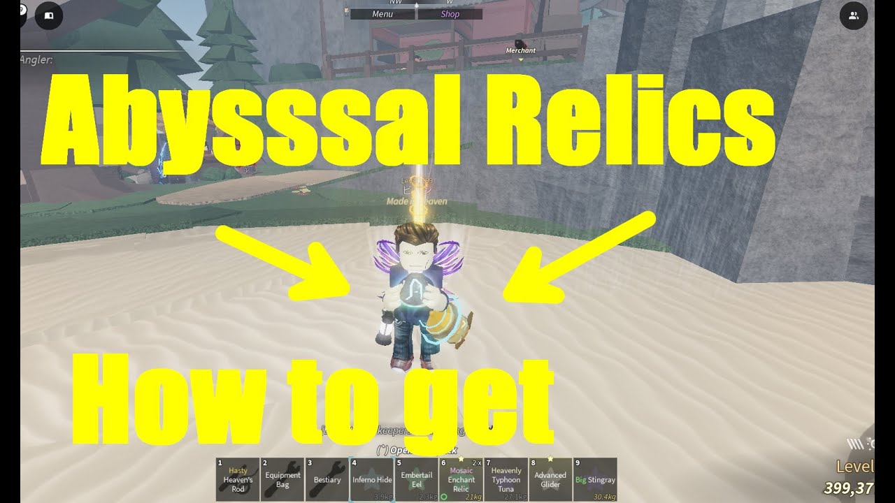 How to Get "ABYSSAL ENCHANT RELICS" in Fisch! (Roblox Fisch Abyssal ...