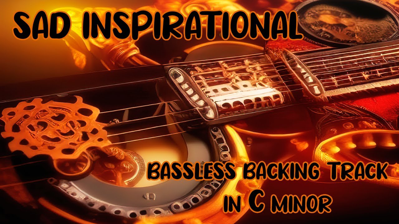 Sad Inspirational Bass Backing Track in C Minor - YouTube