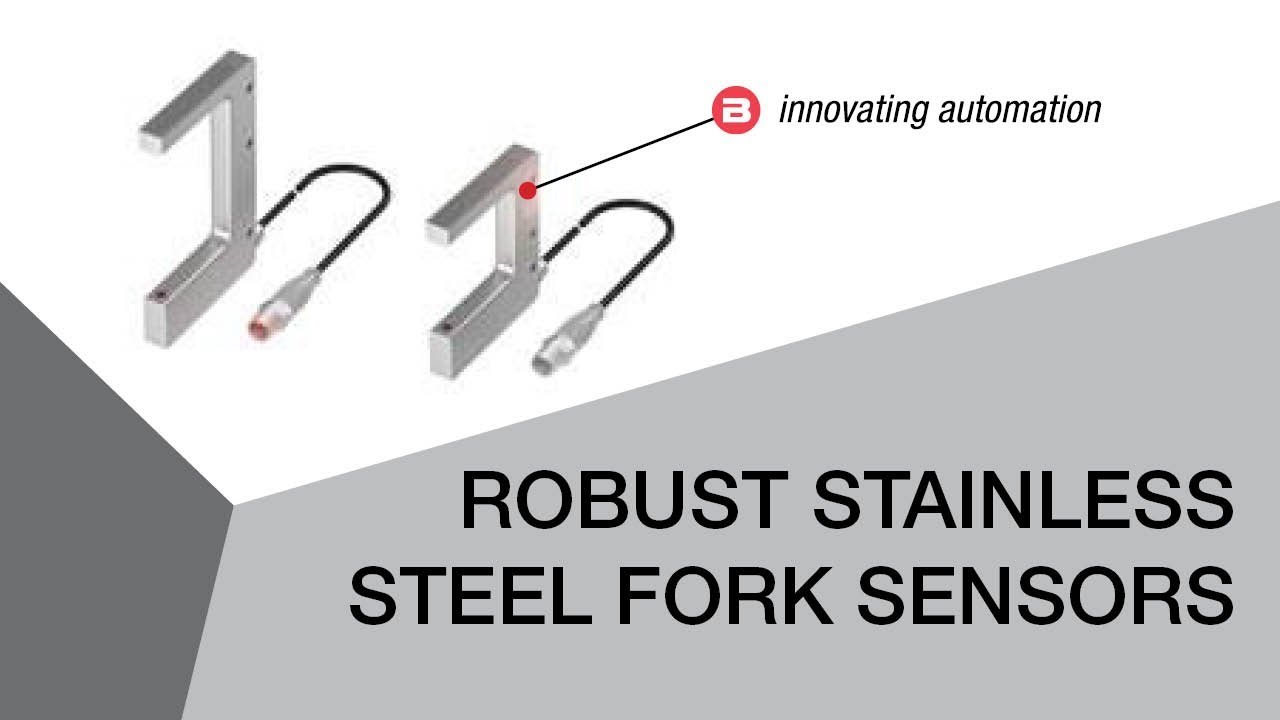 Robust Stainless Steel Fork Sensors - YouTube