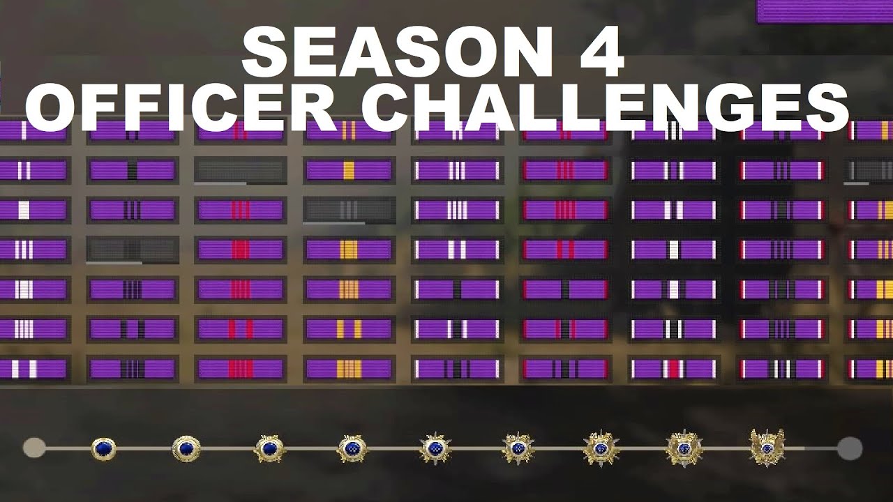 Call of Duty Modern Warfare - Last Officer Challenges For Season 4 ...