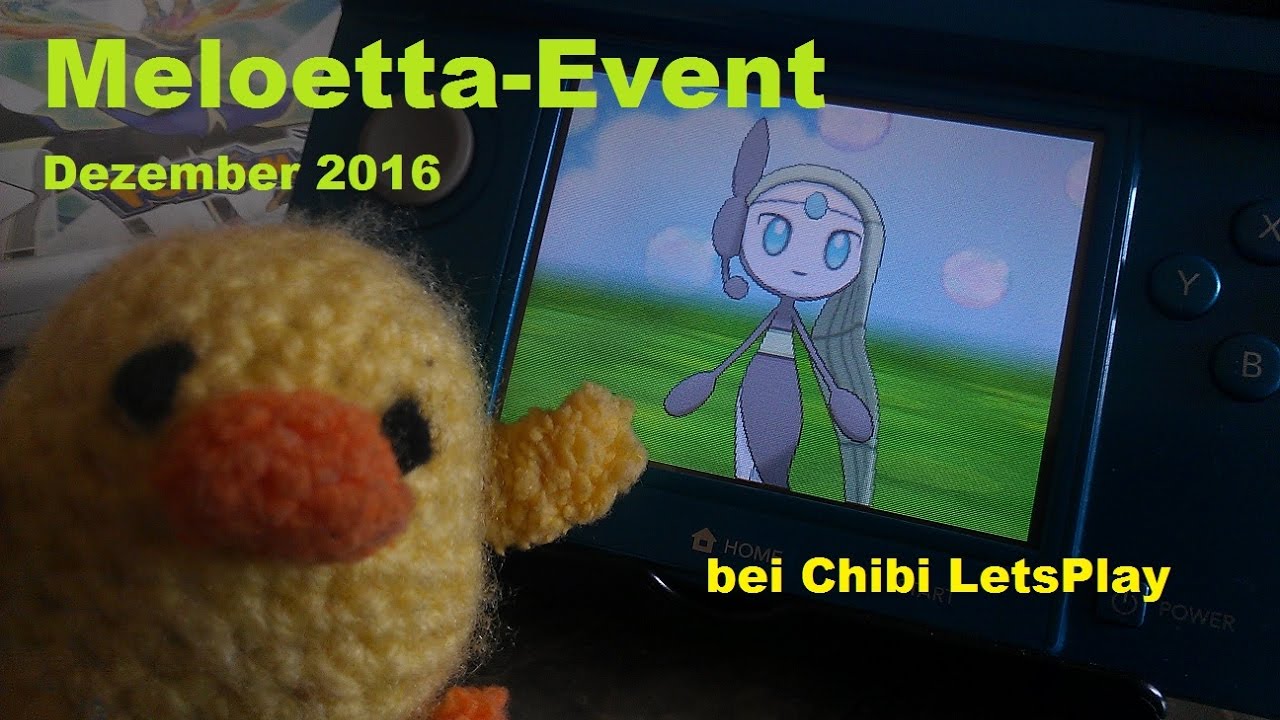 Meloetta singt für uns! Dezember-Event-Pokémon bei Chibi LetsPlay ...