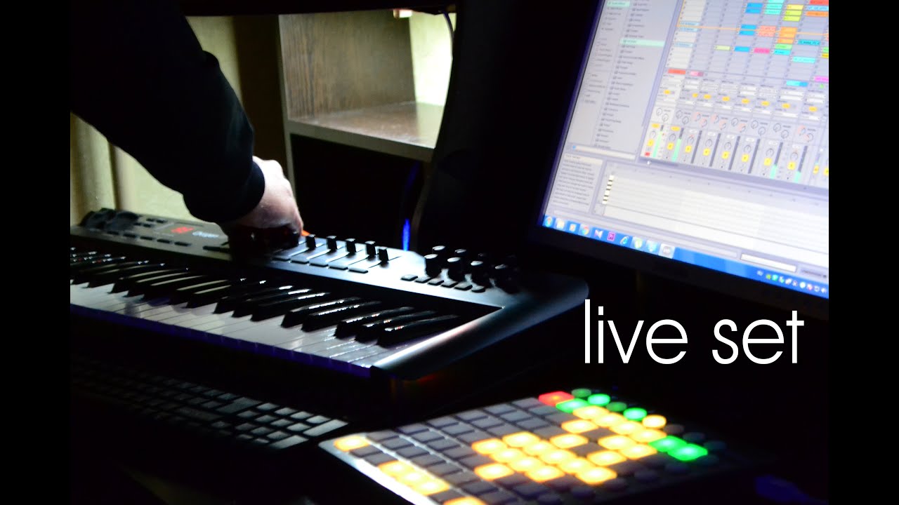 neFormat (DB9 PROJECT) - live set (глюкофон|launchpad|atmospheric drum'n'bass) - YouTube