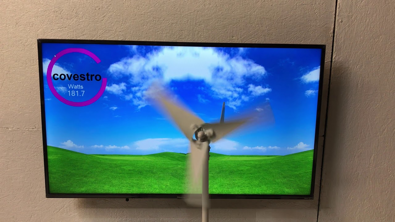 Wind Turbine hands on interactive display science center childrens ...