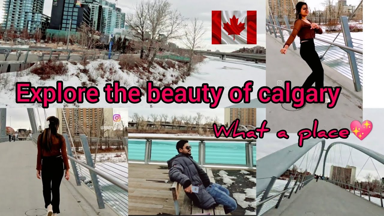 Explore the beauty of calgary with us🇨🇦/Beautiful place in Calgary ...