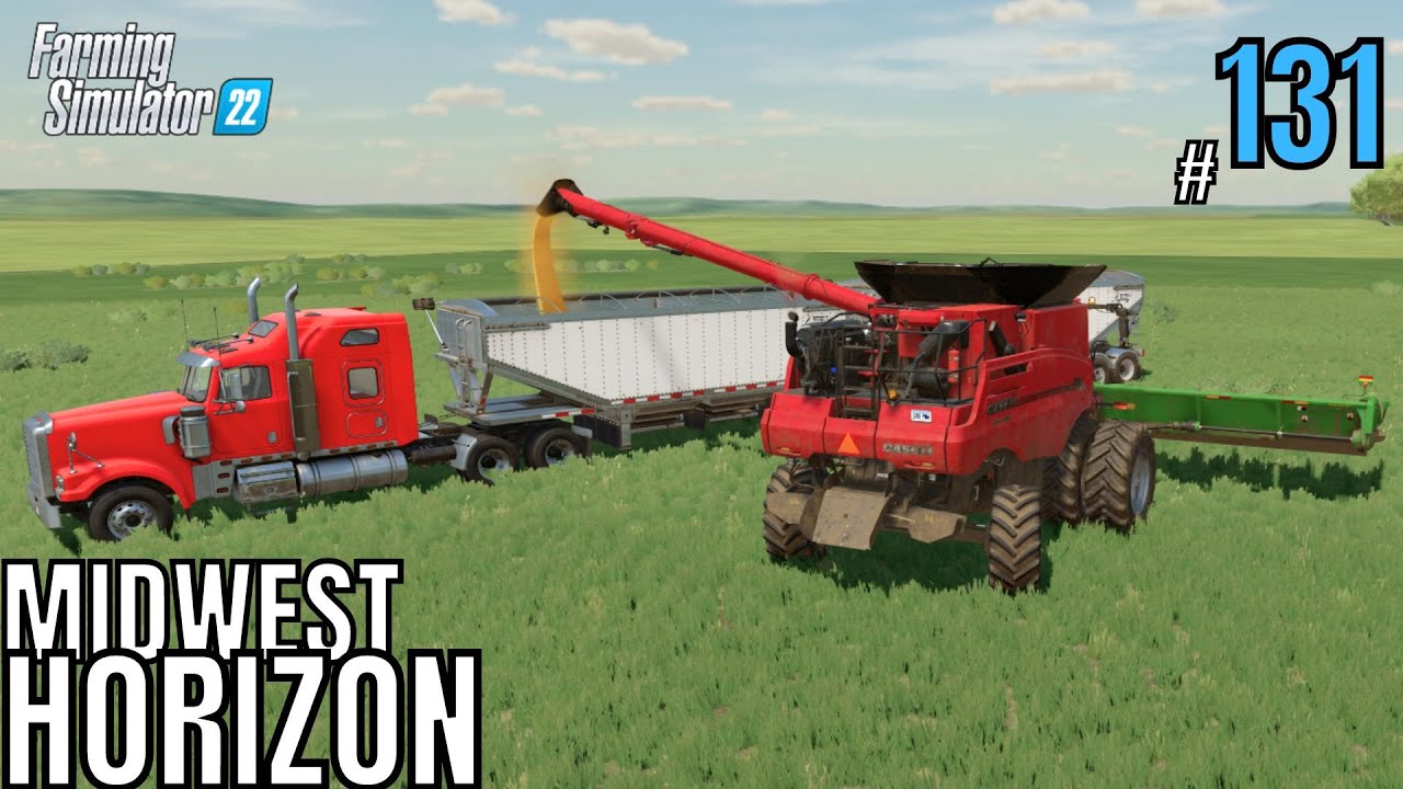 MIDWEST HORIZON #131\ FS 22 | HARVEST | FARMING SIMULATOR 22 | FS ...