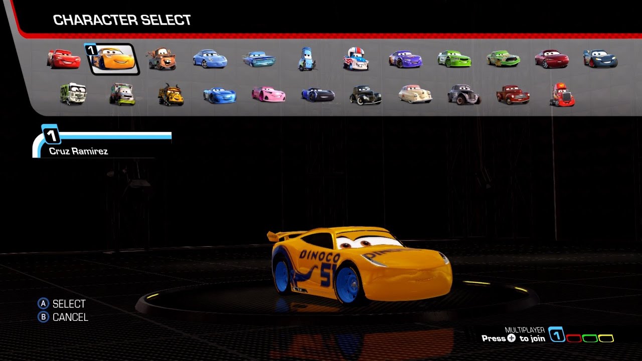 Cars 3 Driven to Win - Cruz Ramirez Gameplay (Switch) - YouTube