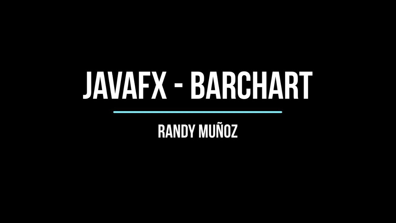 Javafx Barchart Youtube