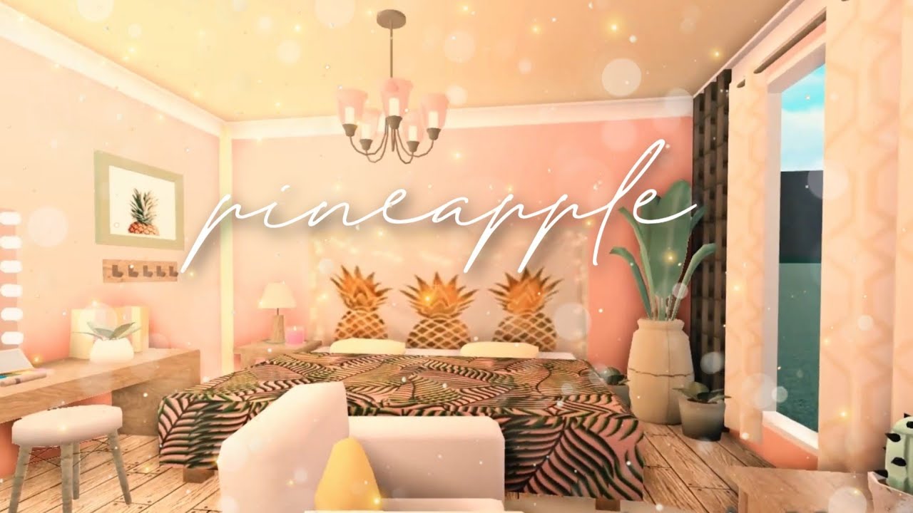 ROBLOX BLOXBURG: Pineapple Family Themed House 🍍 - YouTube