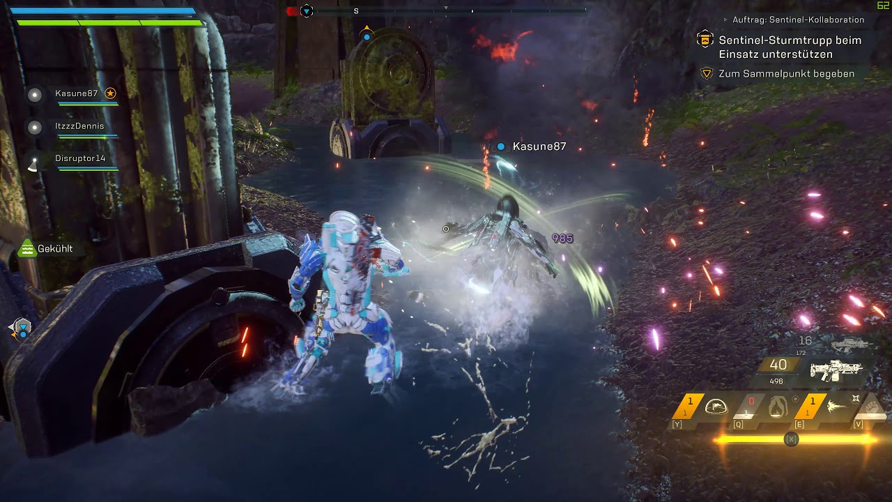 Anthem - Sentinel-Kollaboration (schwer) - Ranger Gameplay - YouTube