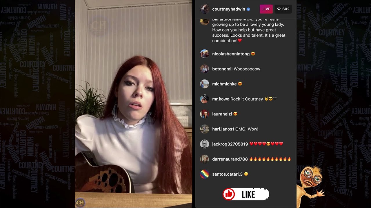 🔵 Courtney Hadwin - Full Q&A While Singing Covers and Originals ...