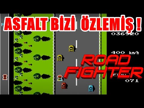 Road Fighter NES Atari Oyunu Türkçe Anlatımlı Oynanış