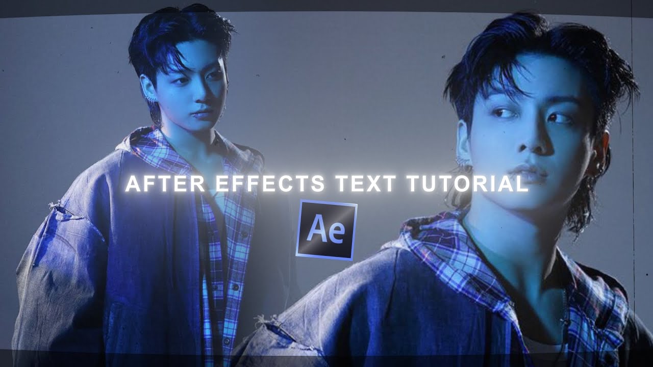 After Effects Text Tutorial|My Text//Jeon Minji - YouTube