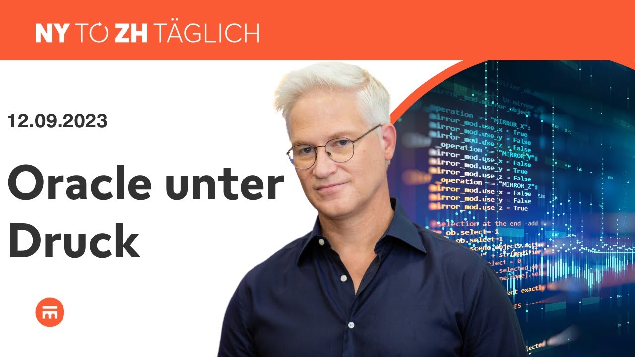 Gewinnmitnahmen bei Oracle | New York to Zürich Täglich | Swissquote ...