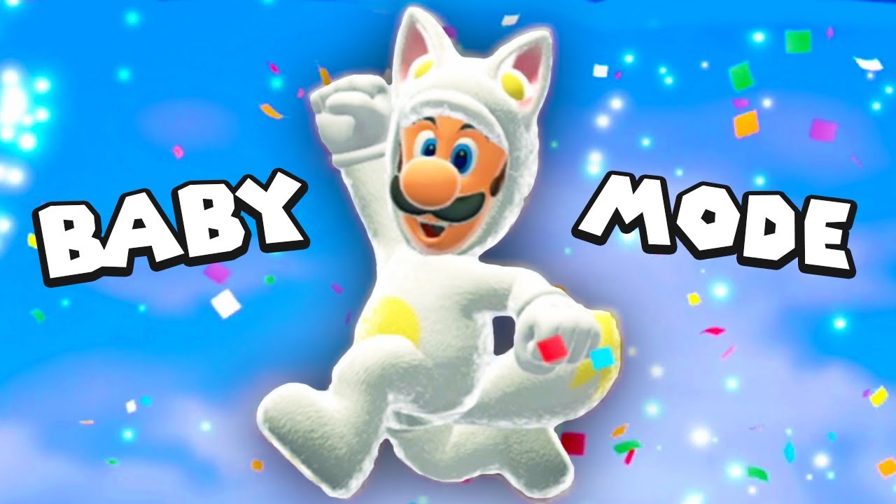 Super Mario 3D World + Baby Mode! - YouTube