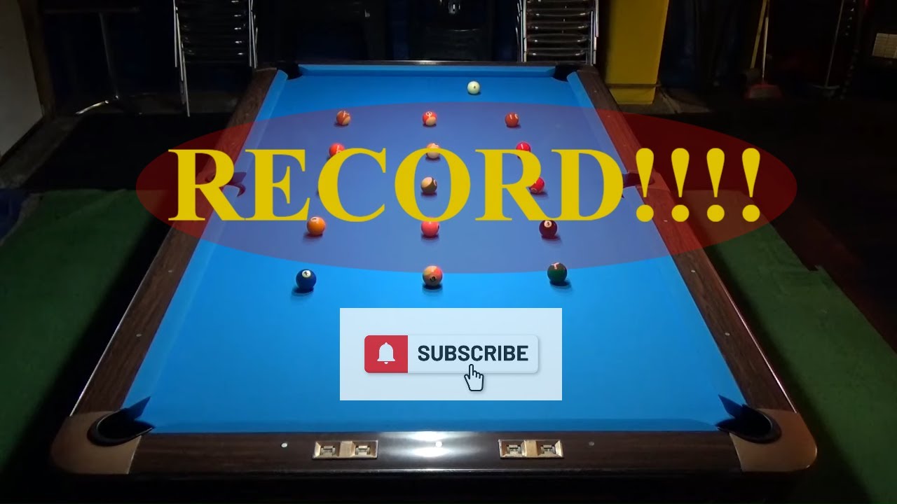 Record 45 balls run out NO RAILS DRILL 2022 - Pool Billiard & Practice ...